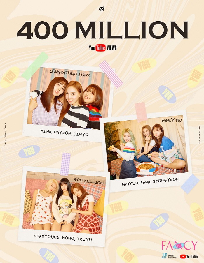 트와이스, FANCY(팬시) 뮤비 4억뷰 돌파…통산 다섯 번째 - RPM9 전자신문엔터테인먼트
