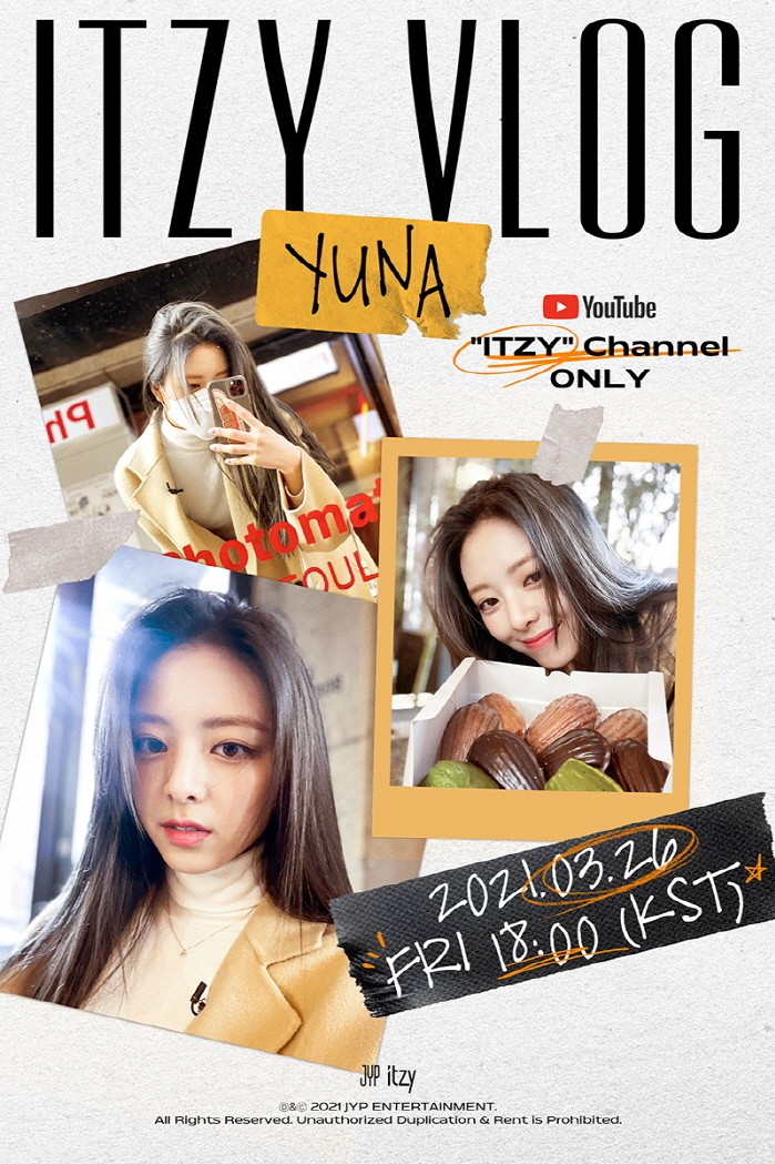 ITZY, 첫 브이로그 릴레이 시작…첫 주인공 유나 에피소드 금일 공개 - RPM9 전자신문엔터테인먼트