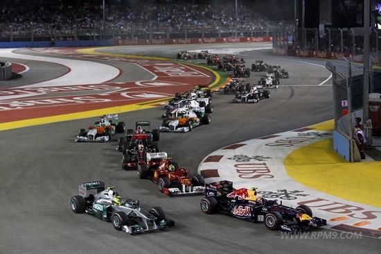 F1 싱가포르 GP 페텔 우승 - RPM9 전자신문엔터테인먼트