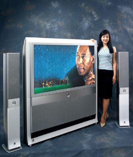 삼성전자, 메모리 D램 장착된 HDTV 출시 - 전자신문