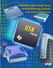 TI코리아, USB2.0- ATA/ATAPI 연결 브리지 솔루션 내놔 - 전자신문