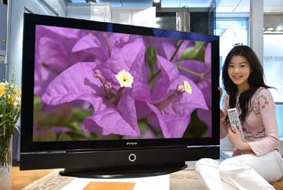 1만대1 명암비 구현 PDP TV 출시 - 전자신문
