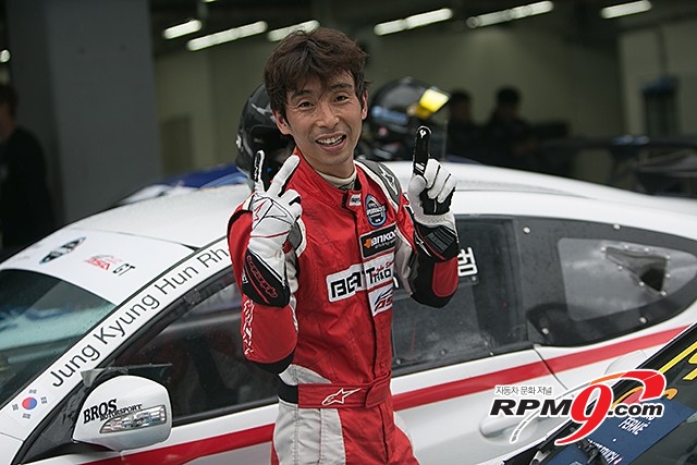 [포토] CJ슈퍼레이스, 정경훈 'ASA GT 2전 우승' - RPM9
