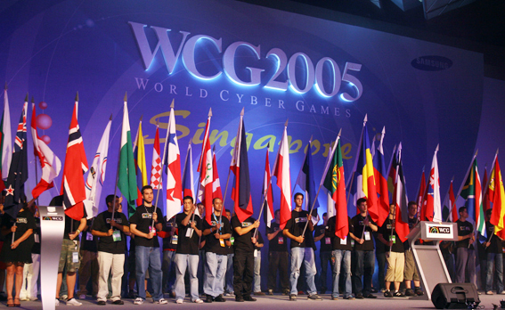 WCG 2005 싱가포르서 개막 - 전자신문