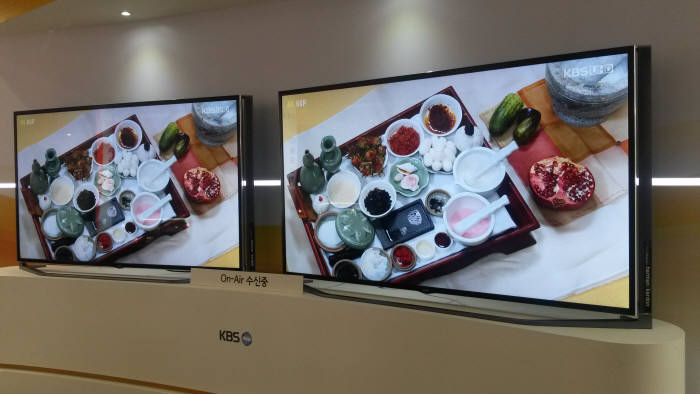 LG전자, 세계 최초로 방송망 이용한 지상파 UHD 양대 규격 수신 검증 - 전자신문